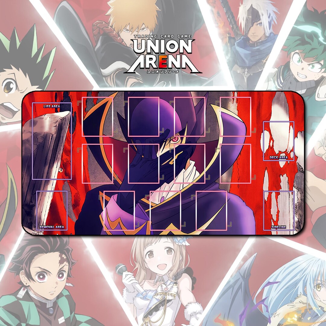 Playmat Lelouch - Union Arena TCG / 24"x14" Inches (600x350x2mm) - Etsy
