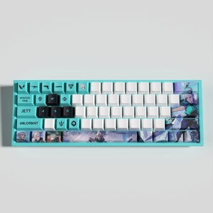 Keycaps Valorant Jett / Variations : 14 keys, 29 keys, Full set ...