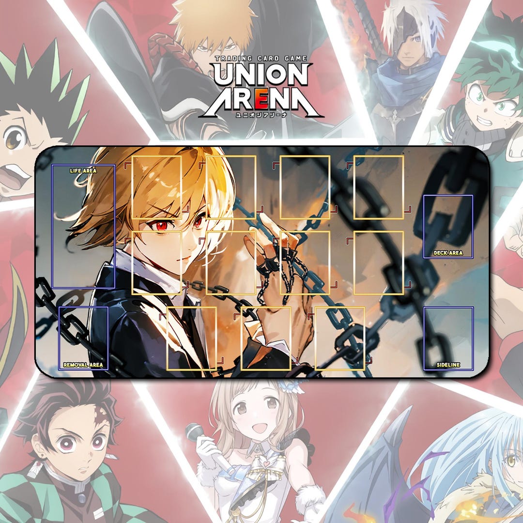 Playmat Kurapika - Union Arena TCG / 24"x14" Inches (600x350x2mm) - Etsy
