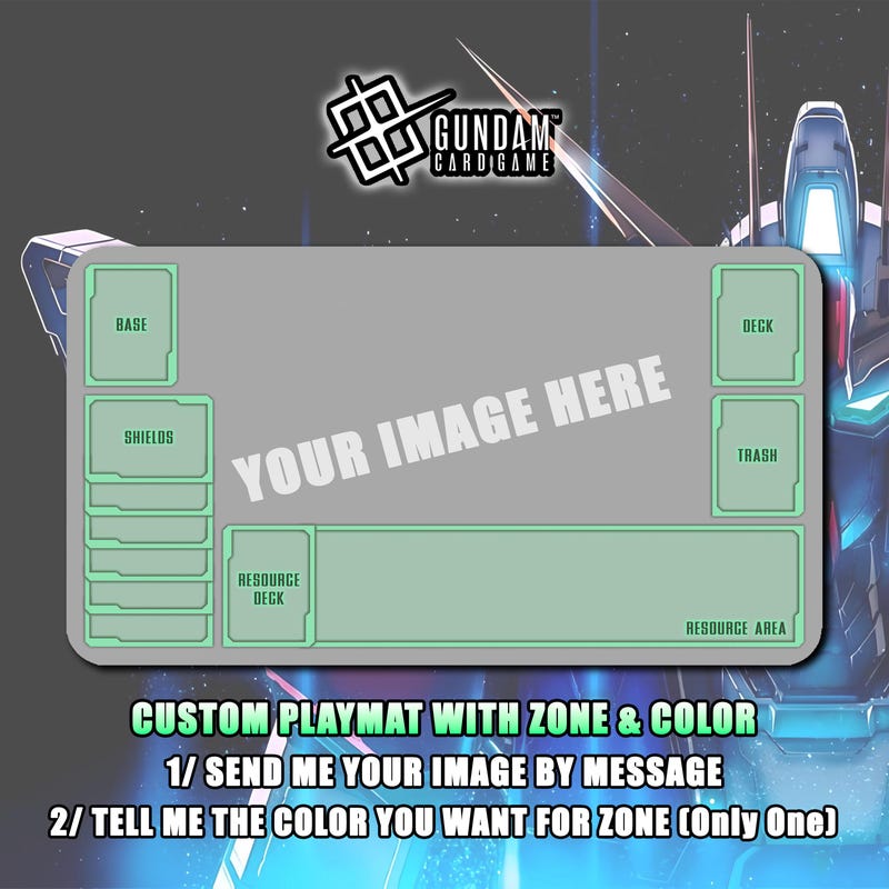 Gundam Playmat Unicorn - Etsy