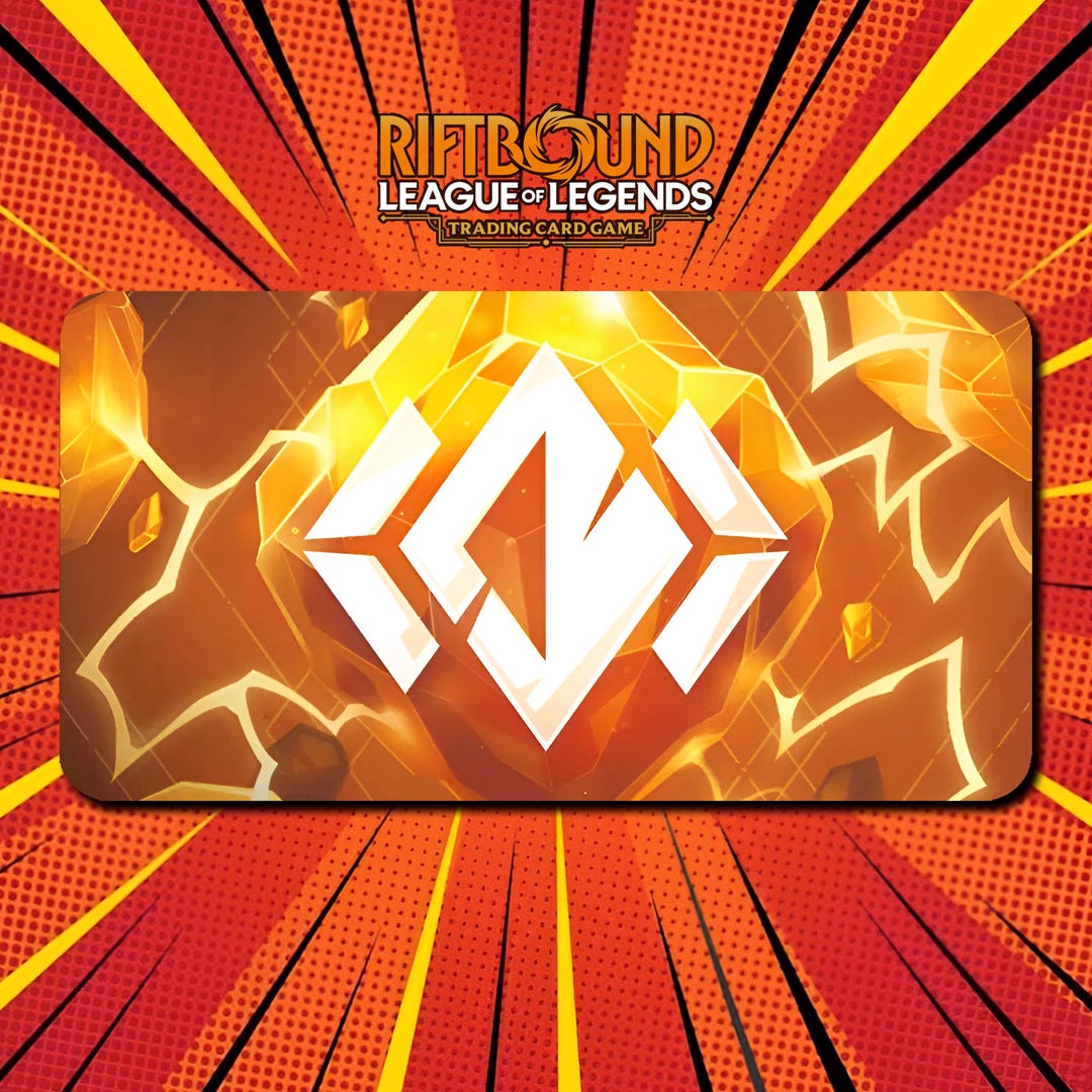 Body Rune Playmat Riftbound LOL TCG / Multiple Model Rune & Zone / 24 ...