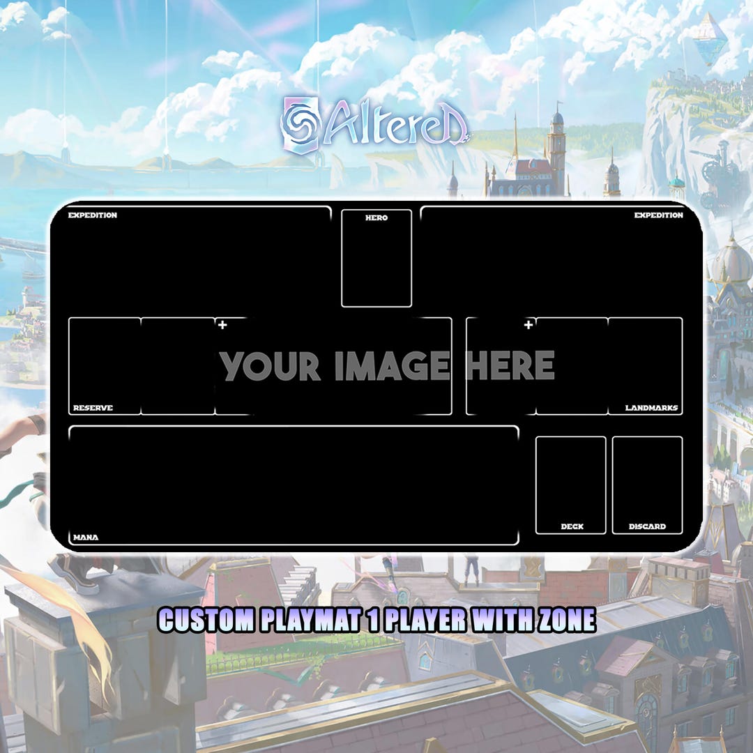 Custom Playmat Altered TCG / 24x14 Inches 600x350x2mm - Etsy