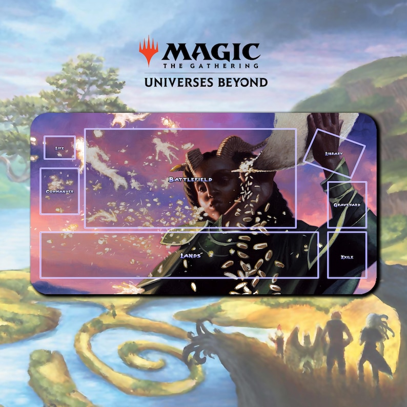 Winnowing Playmat - MTG X Lorwyn Eclipsed - Universes Beyond - 24"x 14 ...
