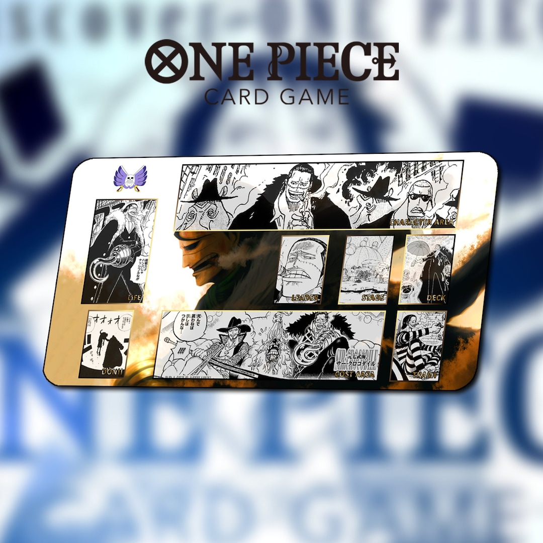 Playmat Crocodile TCG One Piece Card Game / Card Mat - Etsy