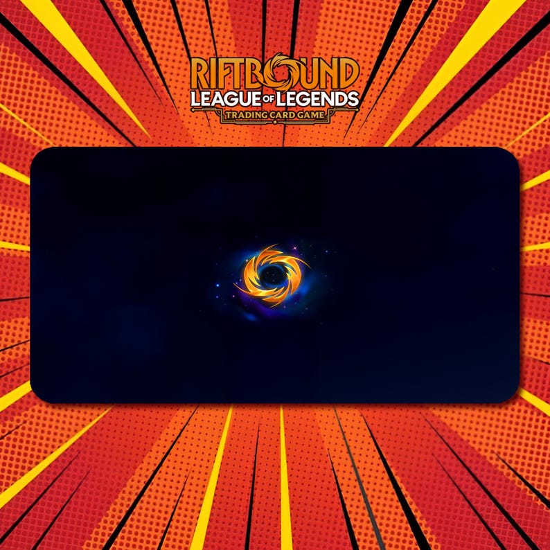 Classic Riftbound - Space Playmat LOL TCG / 24"x14" Inches (600x350x2mm ...