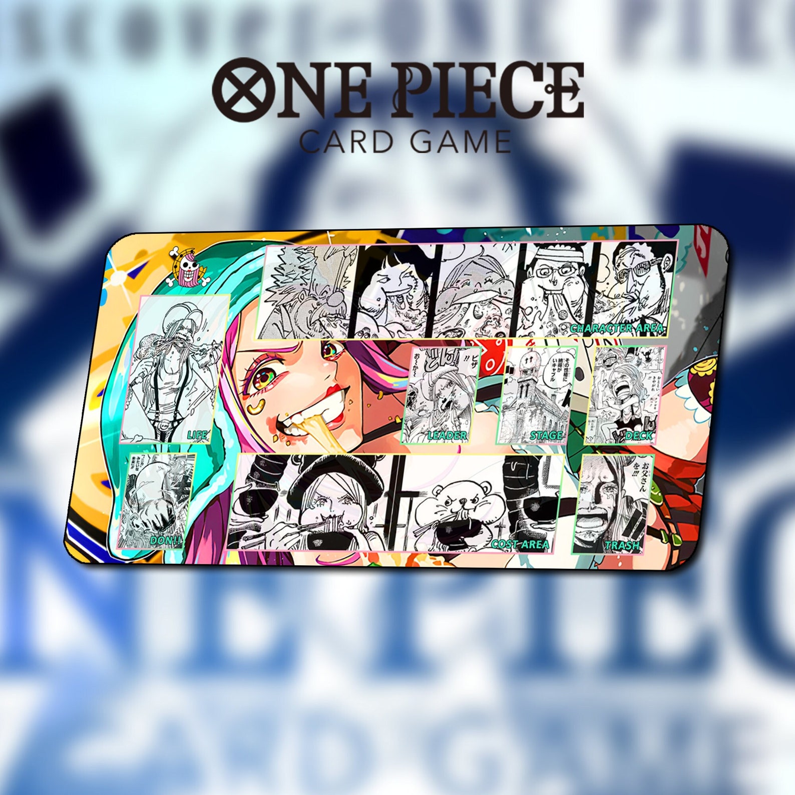 Playmat Bonney TCG One Piece Card Game / Card Mat - Etsy Canada