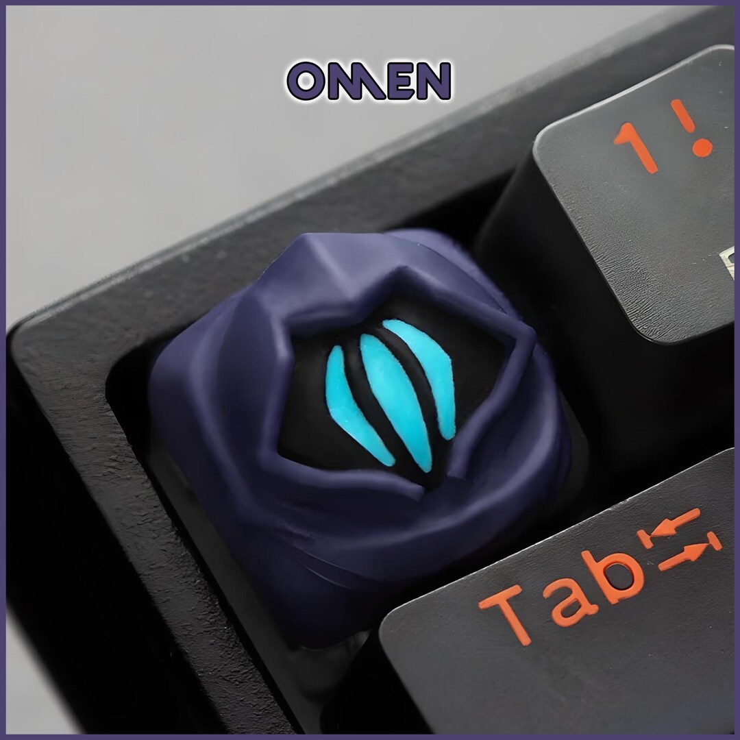 Omen Valorant Cute Keycaps / Mechanical Keyboard Keycaps / Only Keycaps ...