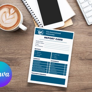 Printable Grade Card Template for Accurate School Grades and Progress ...