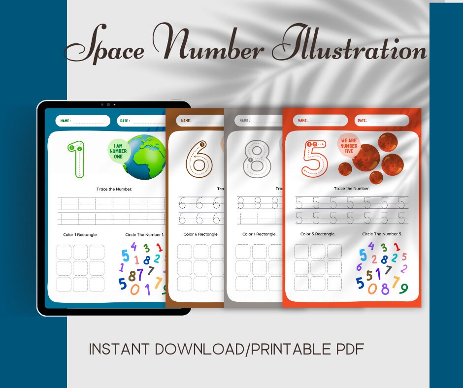 Number Tracing Flashcards, Cars Roads Printable, Counting Numbers ...