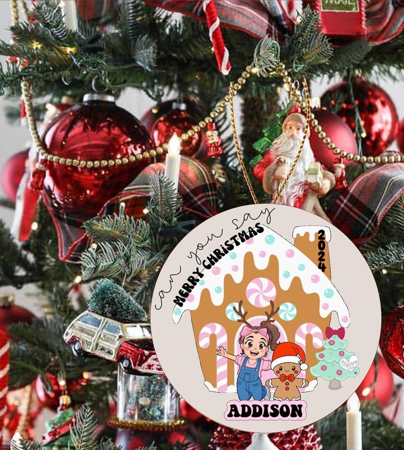 Ms. Rachel Personalized Ornament | Ms. Rachel | Christmas Tree ...