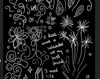 Eating Disorder Recovery Inspirational Art Print Wall Decor Anorexia ...