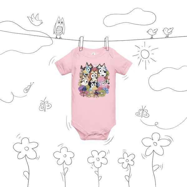 Bluey Baby Onesies - Etsy