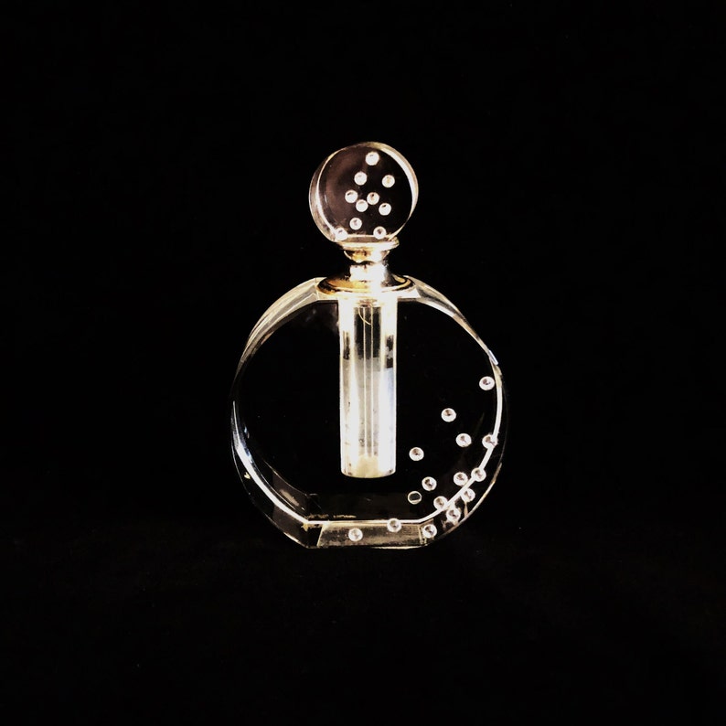 Vintage Art Deco Style Perfume Bottle - Etsy