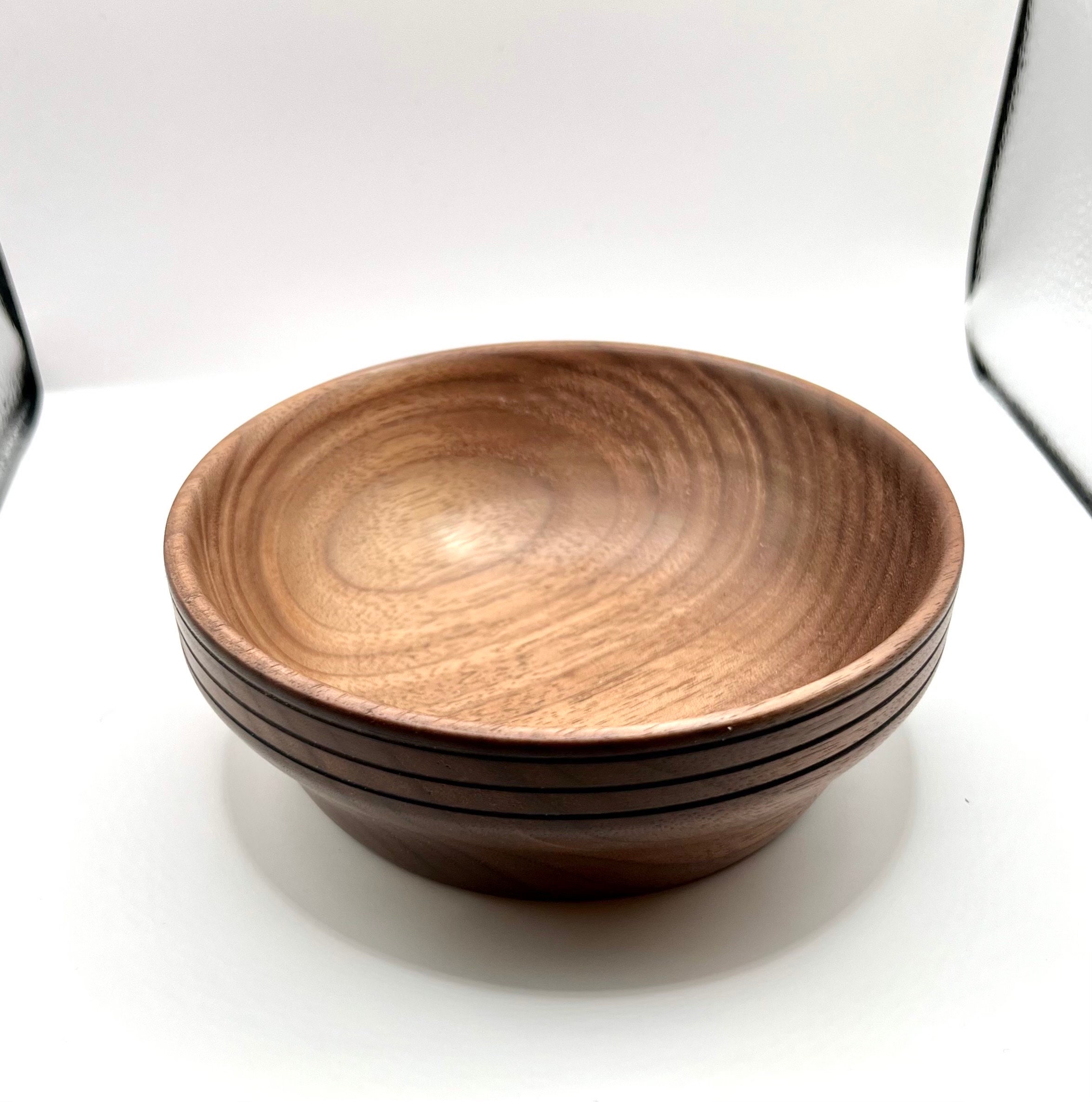 Small Decorative Walnut Bowl - Etsy