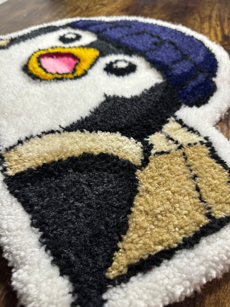 VALORANT Surprised Penguin Spray Rug Room Decor 100% Anti-slip Backing ... VALORANT Surprised Penguin Spray Rug Room Decor 100% Anti-slip Backing ...
