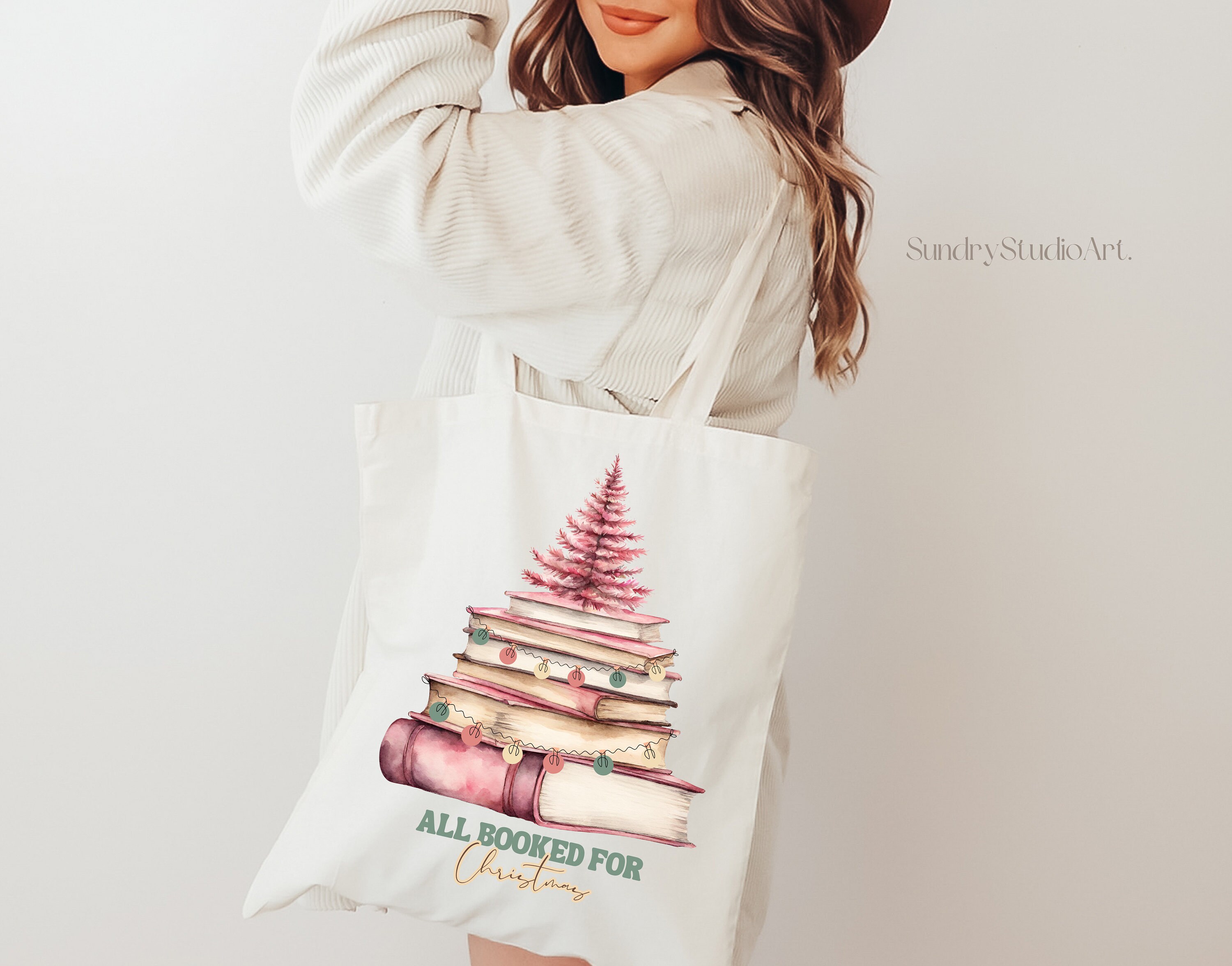 All Booked for Christmas Png Book Christmas Tree Png Book Christmas Png ...