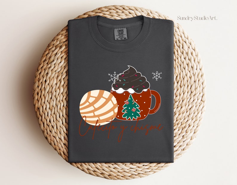 Cafecito Y Chisme Feliz Navidad PNG Mexican Tamale Concha SVG Car ...