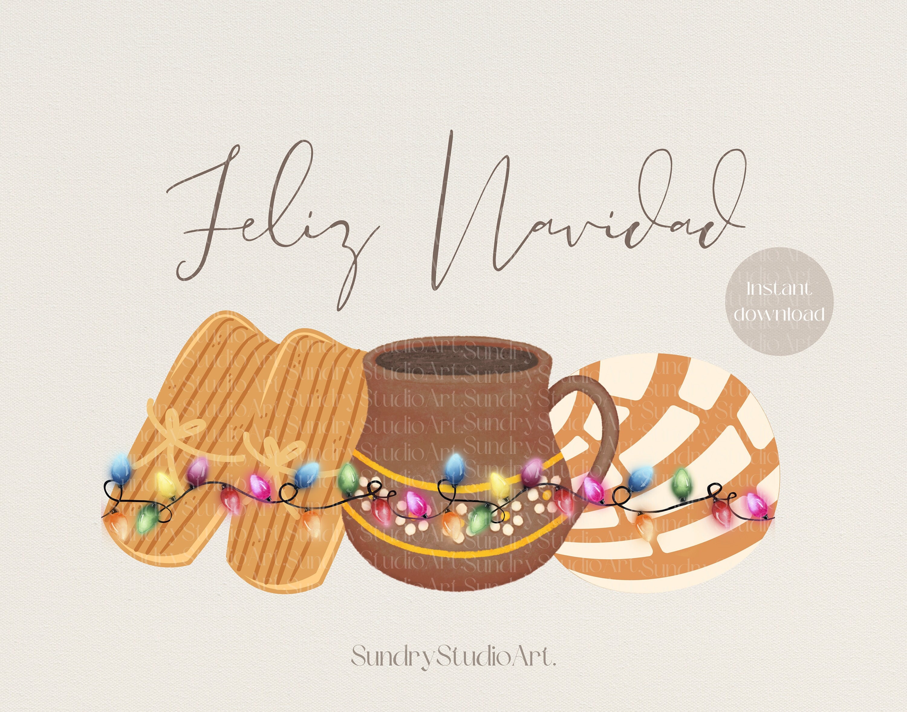 Cafecito Y Chisme Feliz Navidad PNG Mexican Tamale Concha SVG Car ...