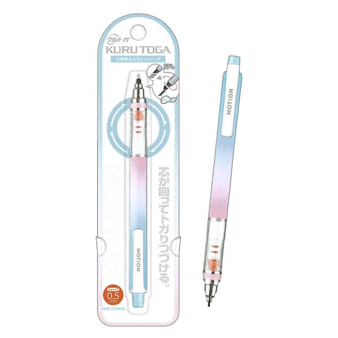 Limited Edition!! Uni Kurutoga Motion 0.5mm Mechanical Pen, Blend Blue ...