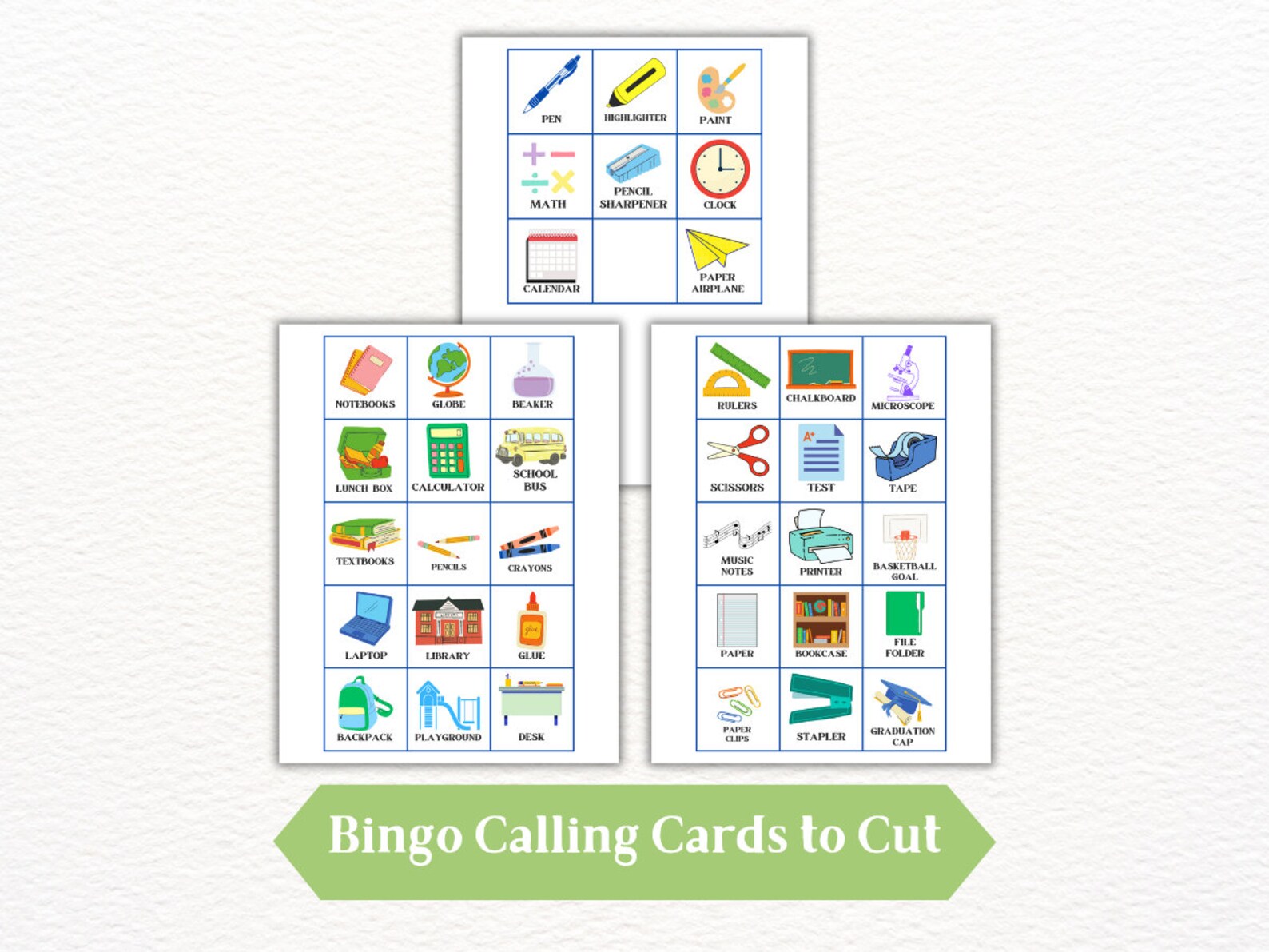 Classroom Bingo Game With 50 Printable Bingo Cards - Etsy