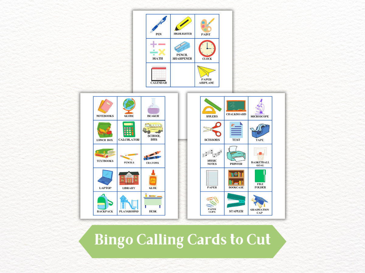 Classroom Bingo Game With 50 Printable Bingo Cards - Etsy