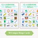 Classroom Bingo Game With 50 Printable Bingo Cards - Etsy