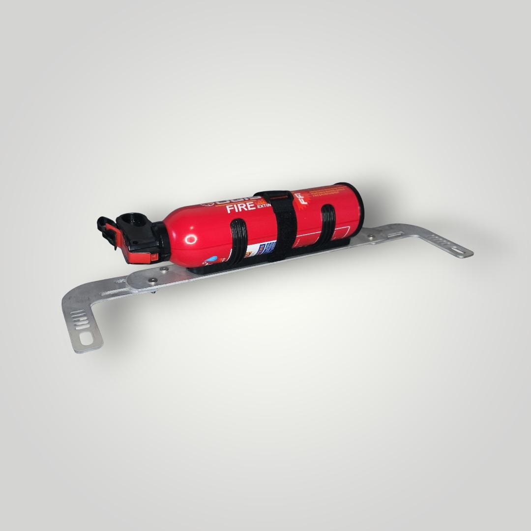 Universal Under Seat Fire Extinguisher Mount. 14" to 18" Adjustable ...
