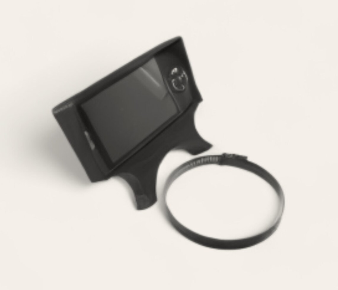 Column Mount W/ Sun Visor for Fitech EFI 30001, 30002 Handheld Screen ...