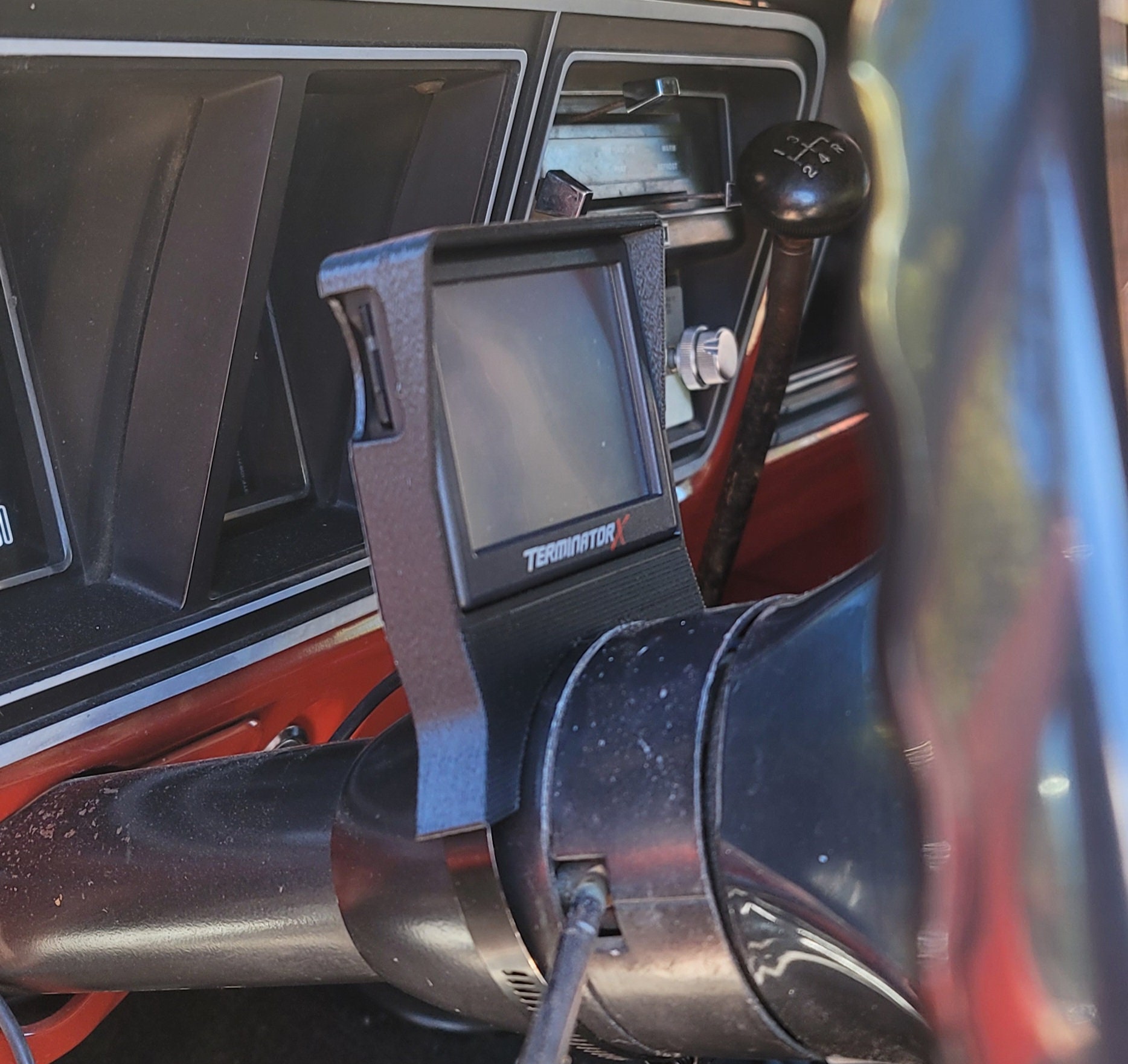 Column Mount for Holley Sniper, Dominator and Terminator X 3.5 Screen ...