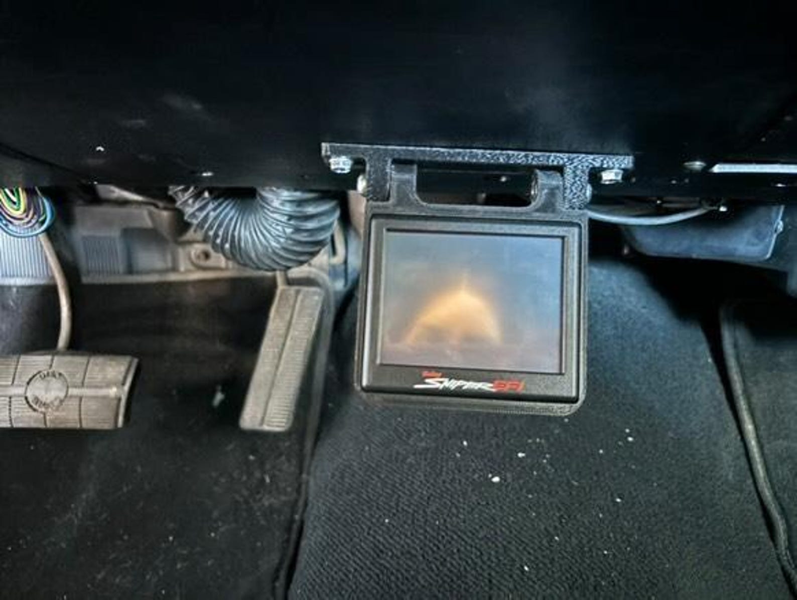 Under Dash Mount for Holley EFI 3.5" Screen Terminator X, Sniper and ...