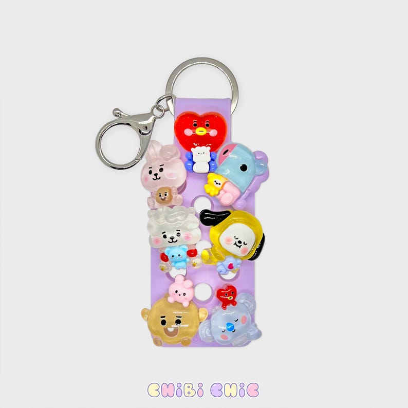 Jelly Kpop Shoe Charms: Kawaii Korean Boy Band Cartoon Charms - Etsy
