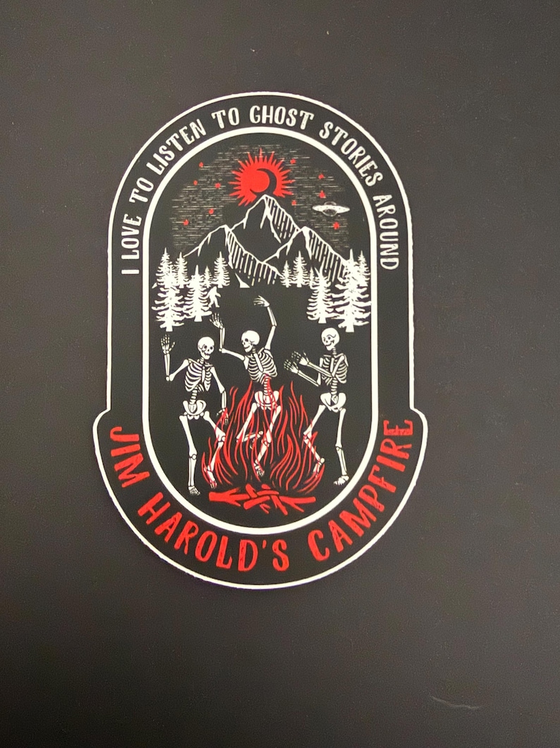Stay Spooky™ Stickers, Stay Spooky™ Decals, Jim Harold's Campfire ...