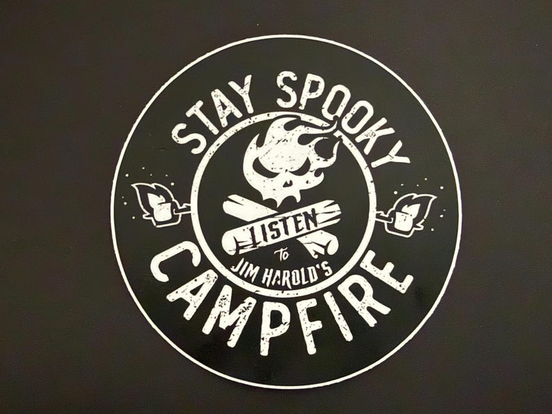 Stay Spooky™ Stickers, Stay Spooky™ Decals, Jim Harold's Campfire ...
