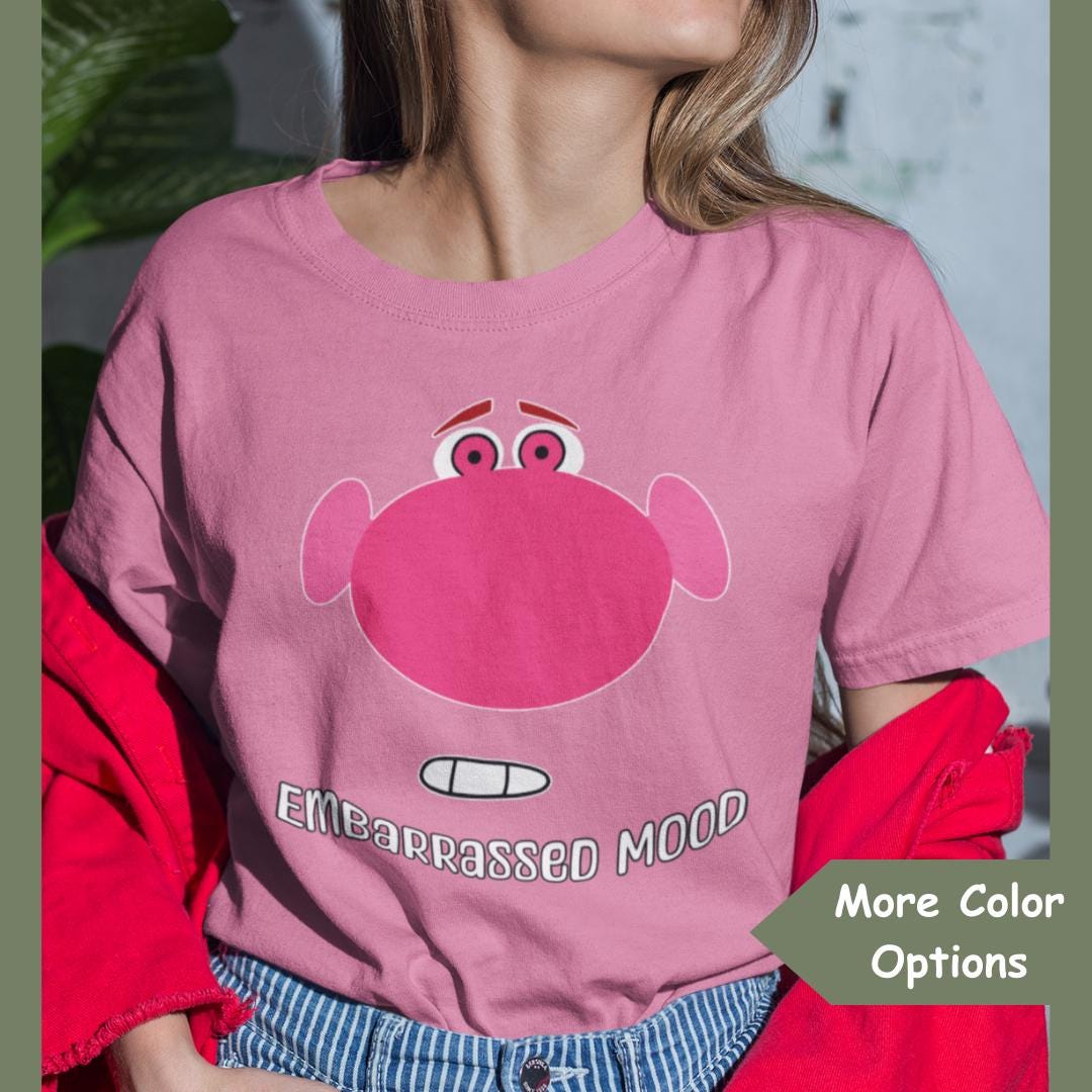 Comfort Colors Embarrassed Mood Shirt, Insideout Characters Shirt ...