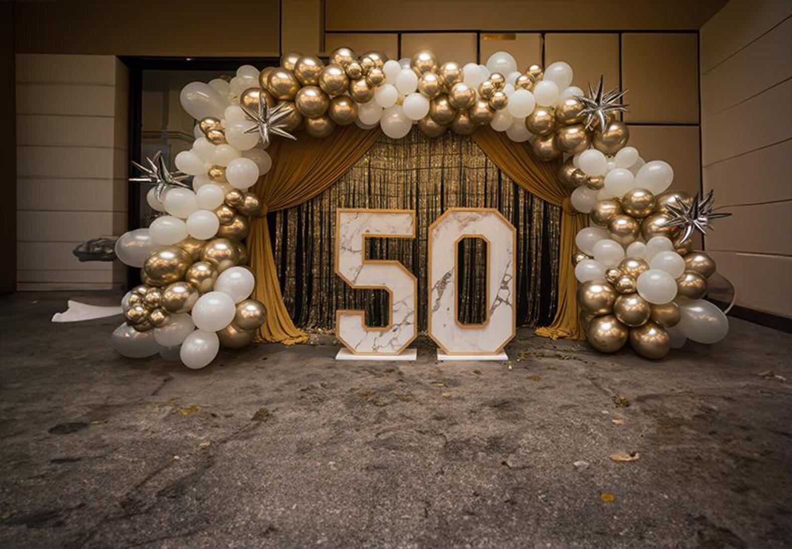 6 X Golden Jubilee 50th Birthday Photoshoot | Virtual Background | Photoshoot Overlay ...
