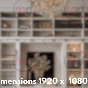 Minimalist Luxury Virtual Background Classy Zoom Meeting Backdrop Sleek ...