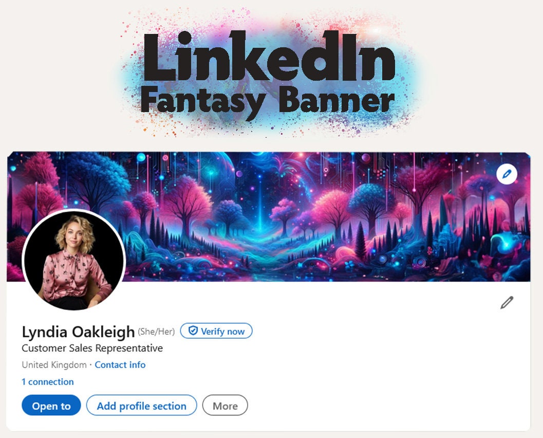 Linkedin Banner for Your Professional Profile - Etsy