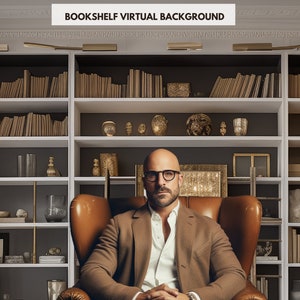 Minimalist Luxury Virtual Background Classy Zoom Meeting Backdrop Sleek ...