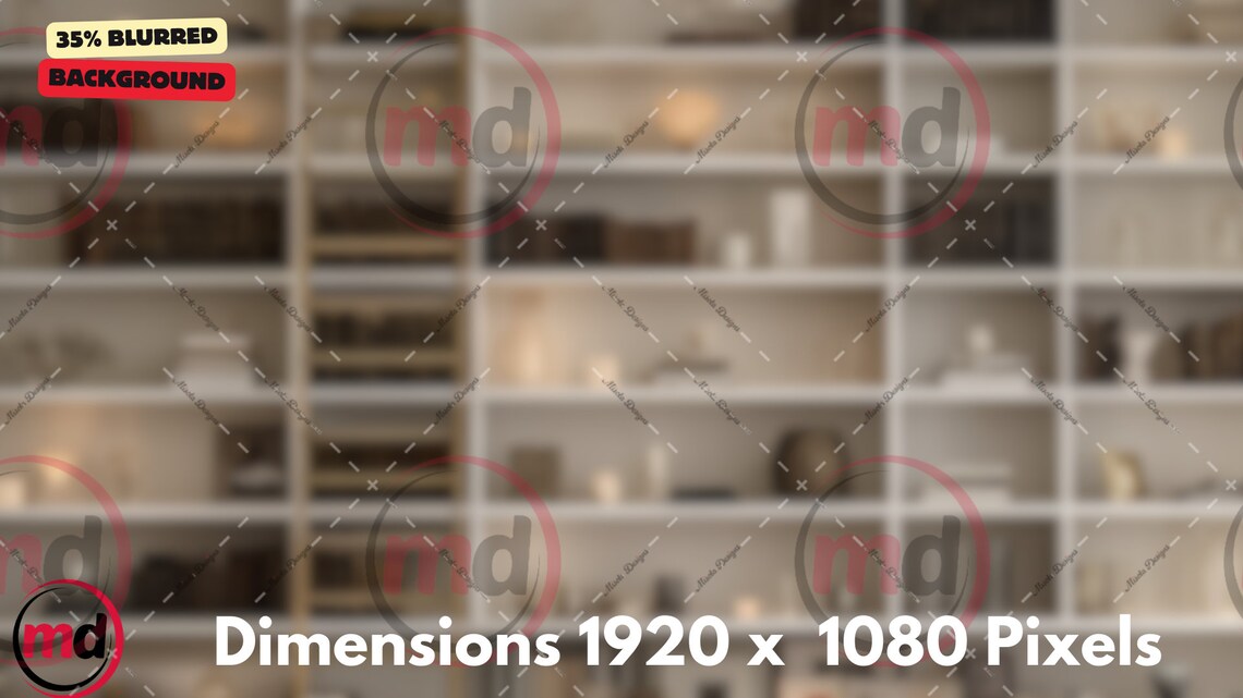 Modern Luxury Virtual Background Executive Zoom Backdrop Stylish Home ...