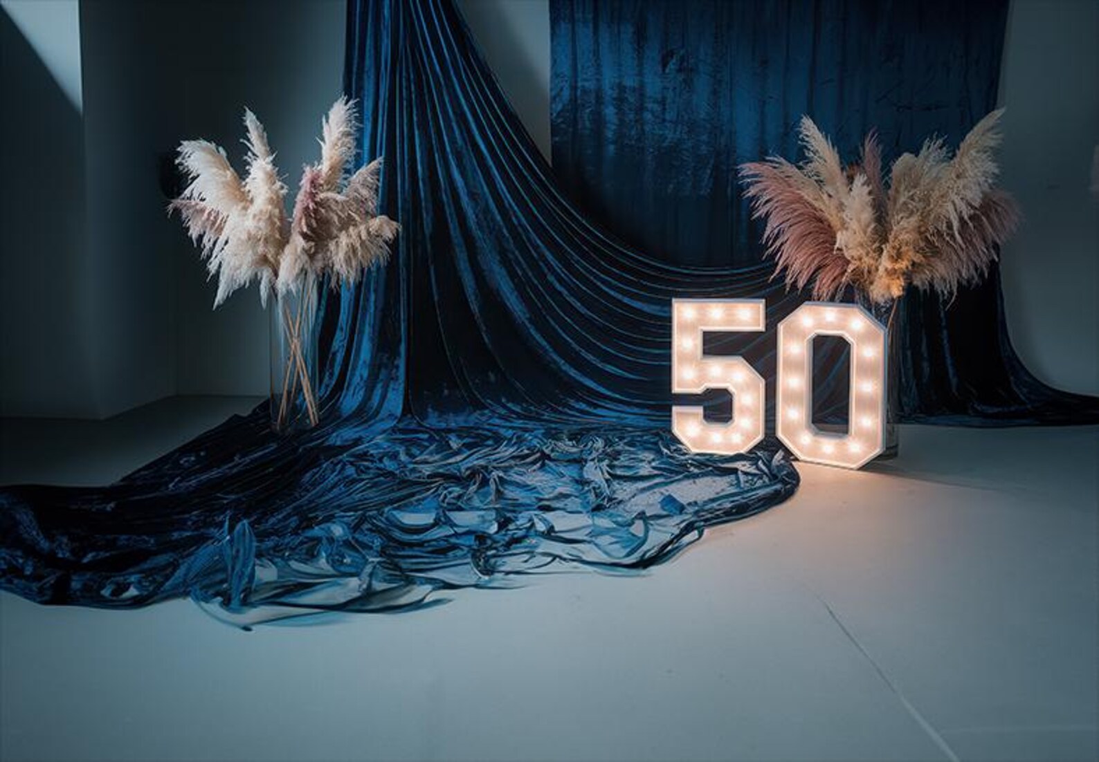 6 X Golden Jubilee 50th Birthday Photoshoot | Virtual Background | Photoshoot Overlay ...