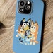 Bluey iPhone Case, Bluey Phone Cover, iPhone Cover, Slim Phone Case ...