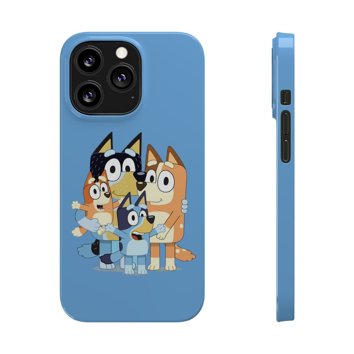 Bluey iPhone Case, Bluey Phone Cover, iPhone Cover, Slim Phone Case ...