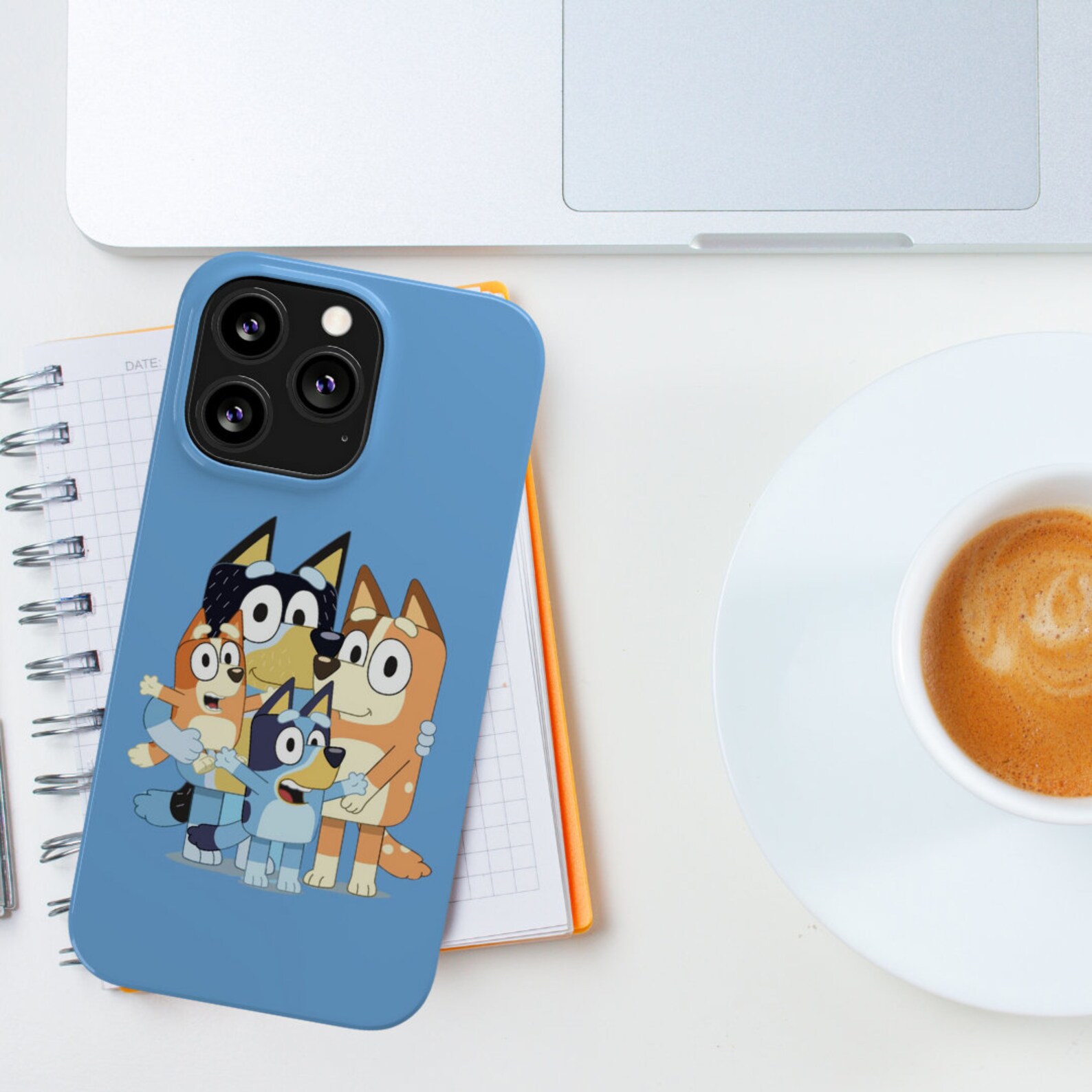 Bluey iPhone Case, Bluey Phone Cover, iPhone Cover, Slim Phone Case ...
