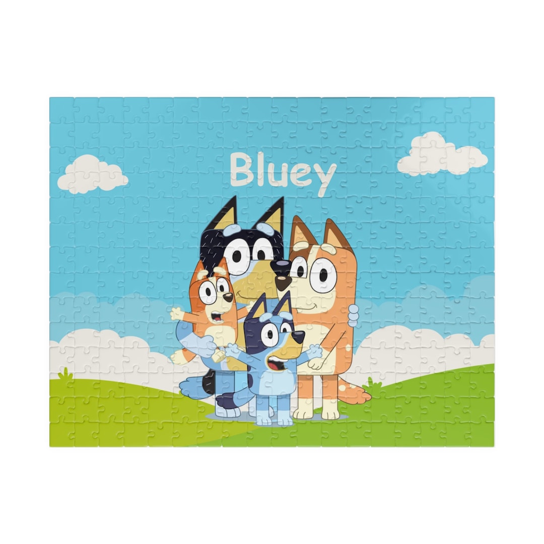 Bluey Jigsaw Puzzle 110, 252, 520, 1014-piece, Kids Puzzle, Gift for ...
