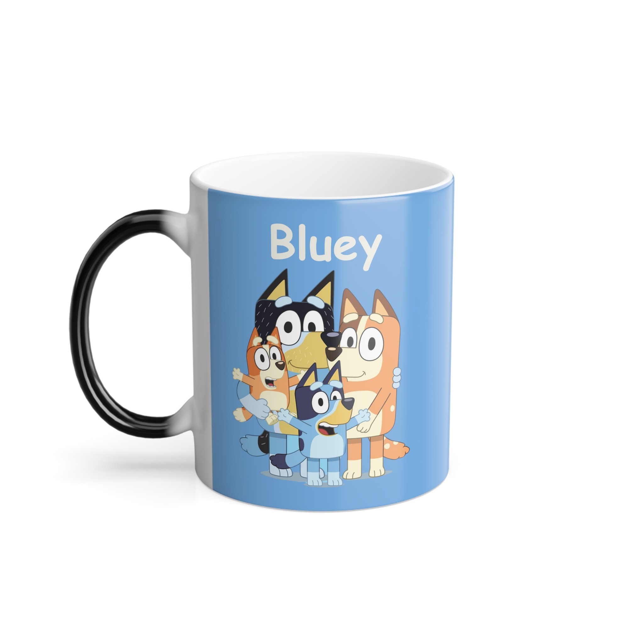 Bluey 11oz Coffee Mug, Bluey Color Changing Mug, Bluey Cup, Custom ...