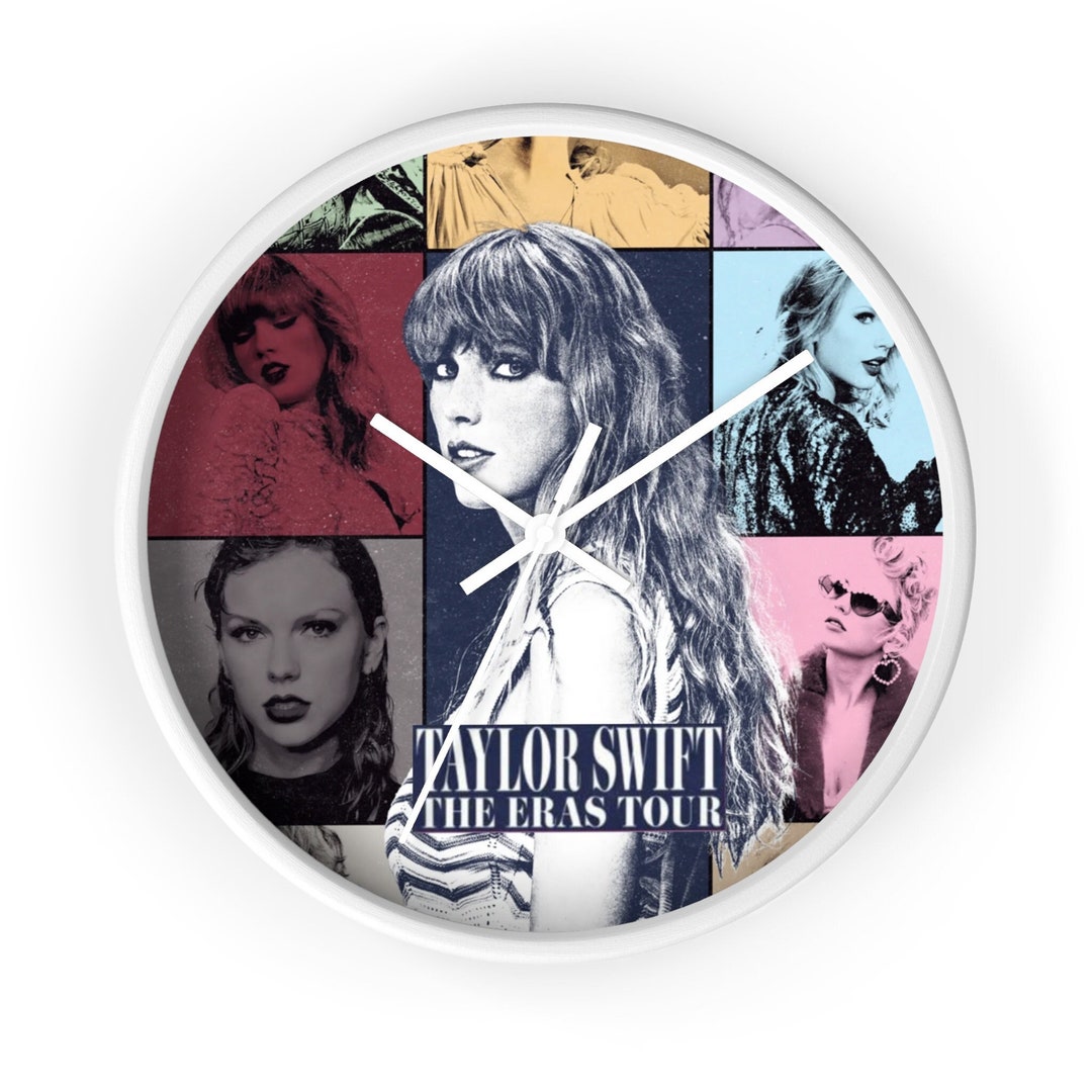 Swiftie Wall Clock, Taylor Swiftie Merch, 10 Wall Clock, Music Lover ...