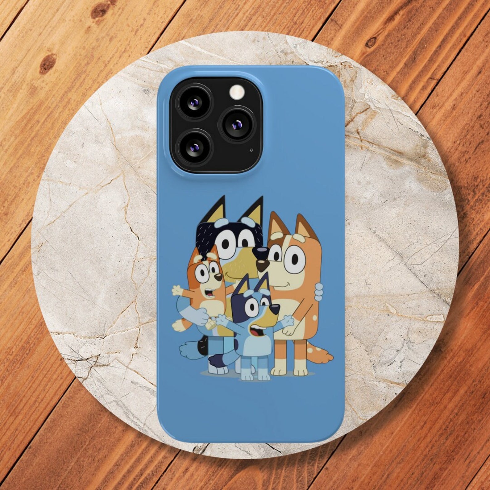 Bluey iPhone Case, Bluey Phone Cover, iPhone Cover, Slim Phone Case ...