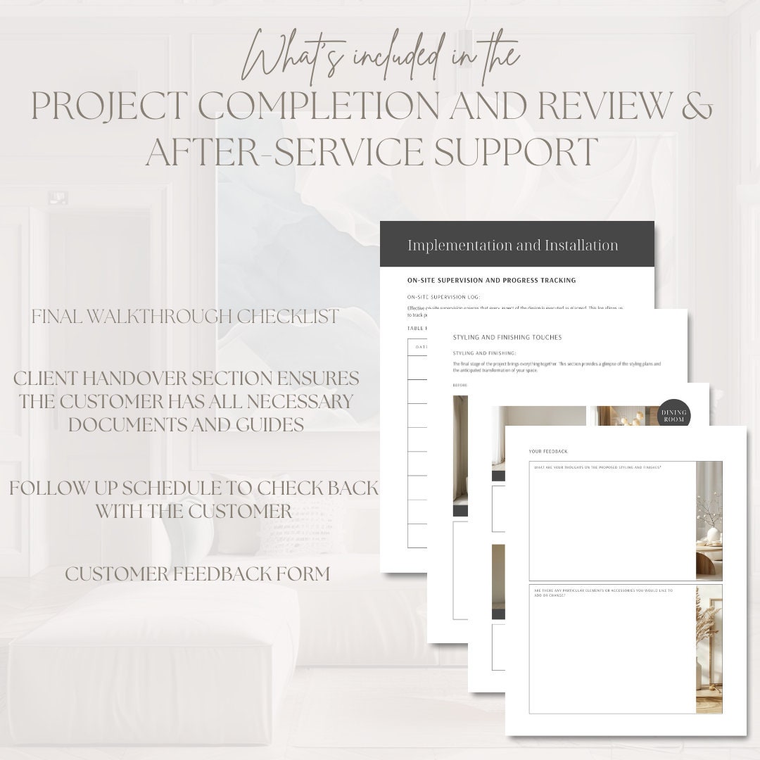 Interior Designer Services Guide Template | Interior Design | Initial ...
