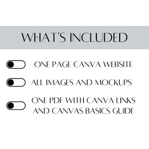 Sage Photographer Canva Website Template, Done for You Content ...