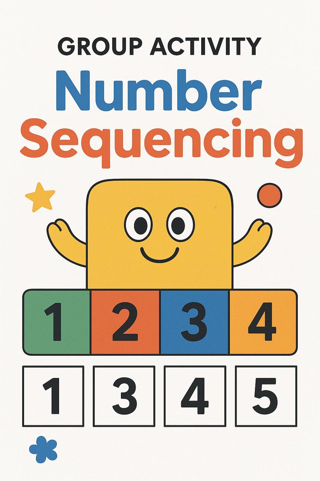 Number Order Sequencing Group Activity - Etsy